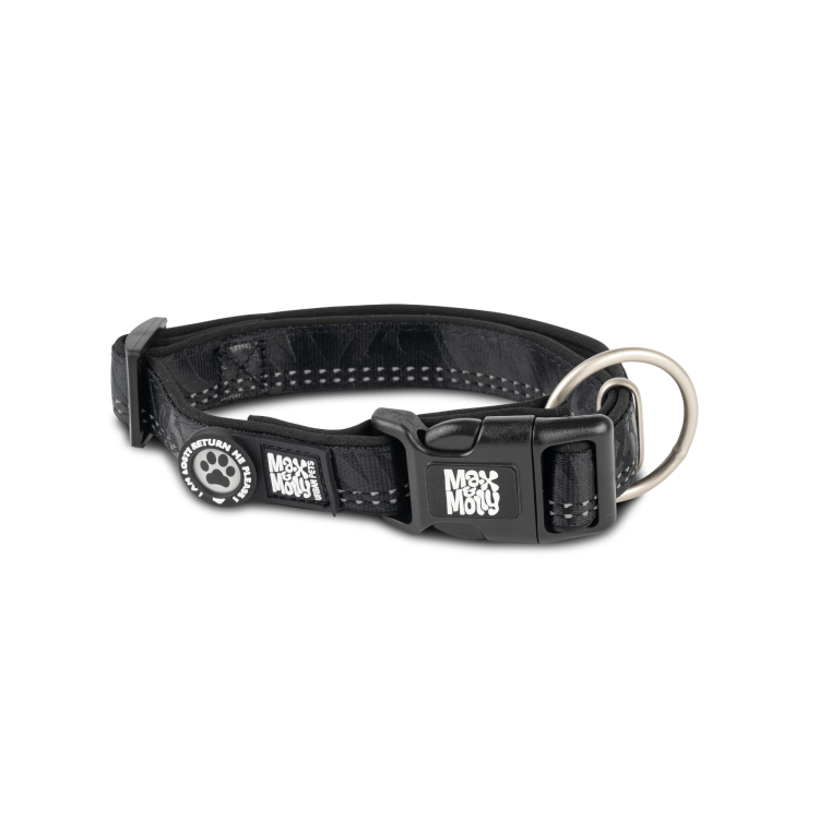 GOTCHA! Smart ID Collar - Matrix 2.0 Black | Max & Molly